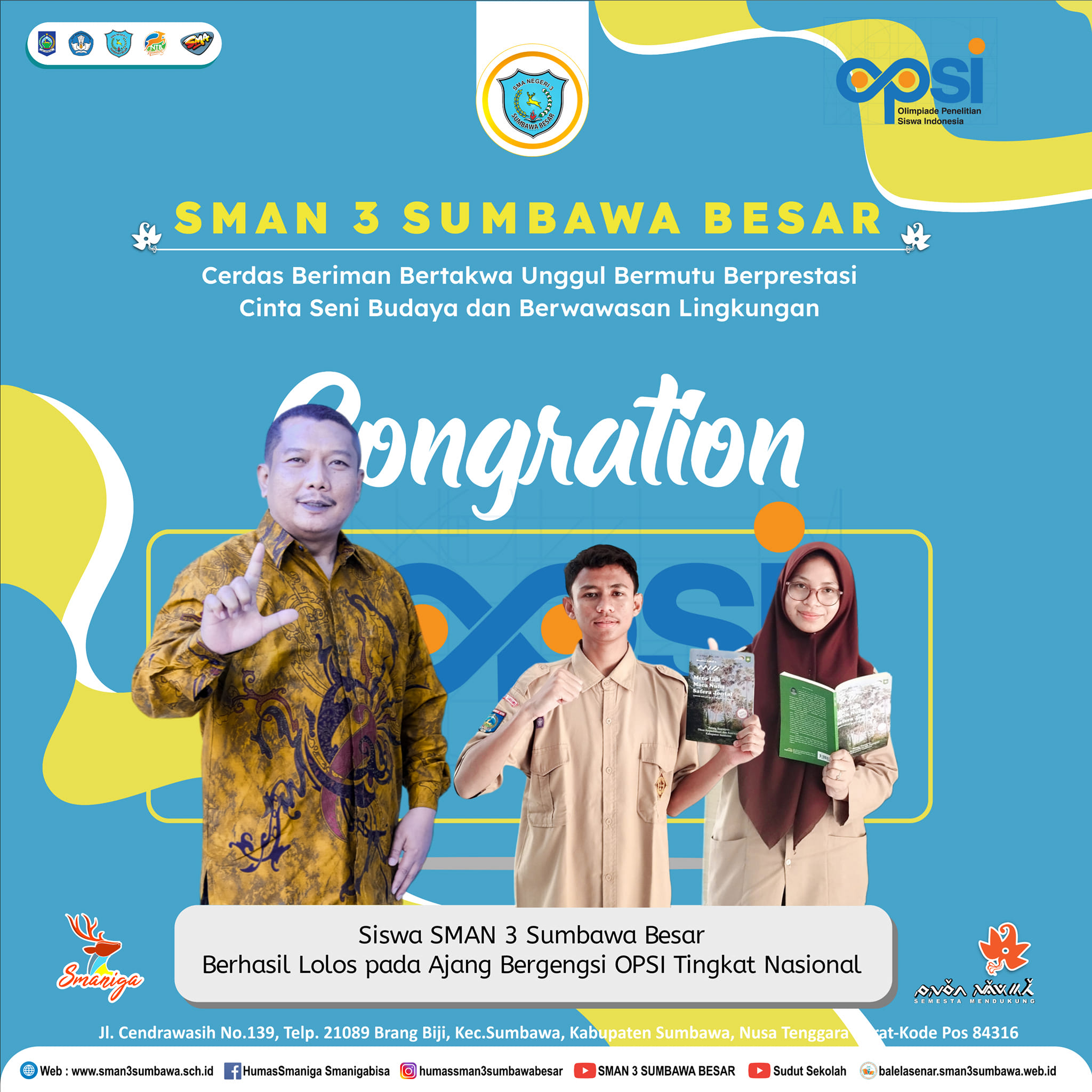 Olimpiade Penelitian Siswa Nasional (OPSI) 2023